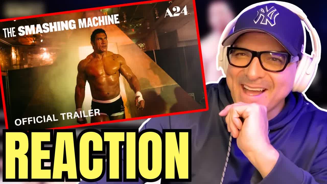 THE SMASHING MACHINE Official Trailer REACTION! | The Rock | A24