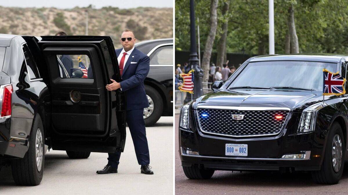 A look at the ultra-armored Presidential vehicle known as 'The Beast'