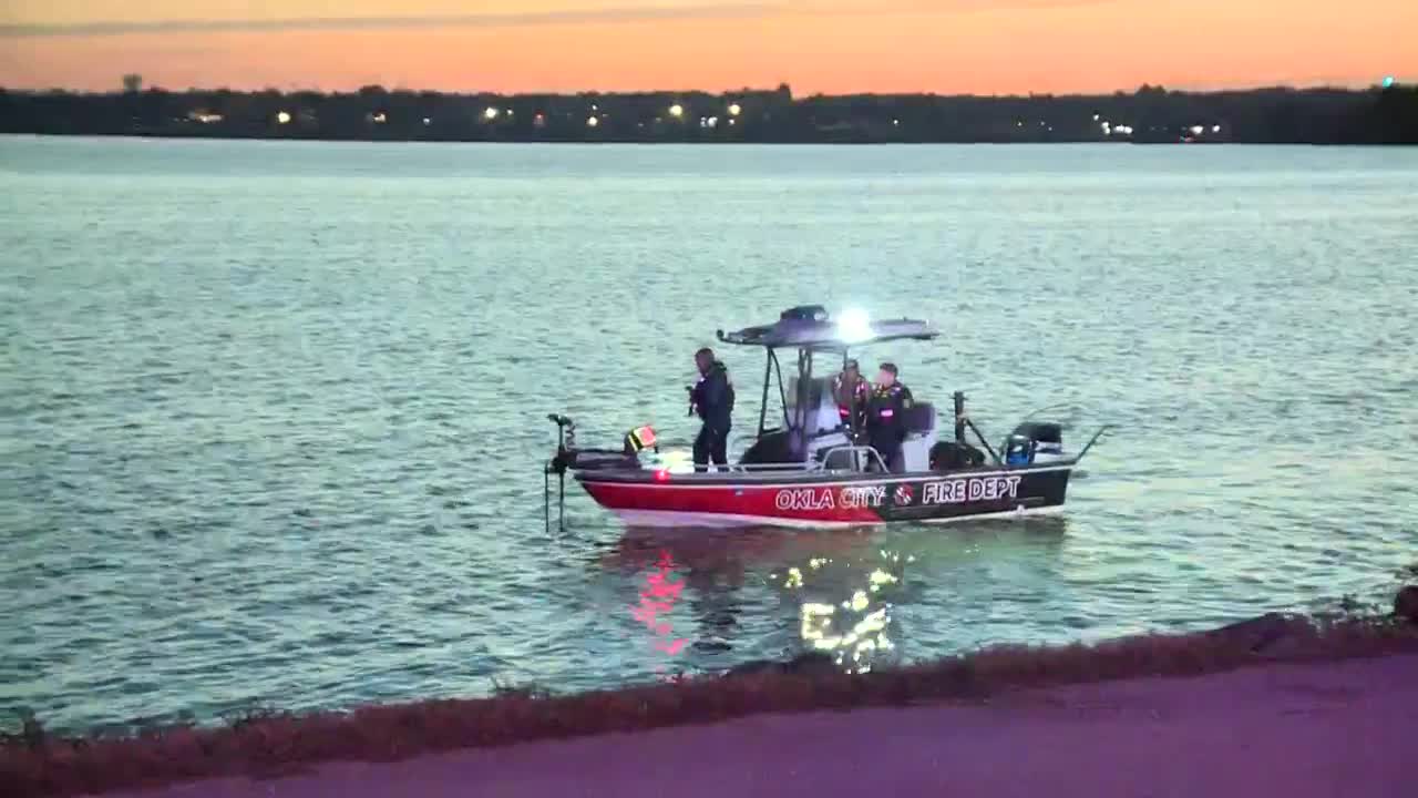 Oklahoma City crews search Lake Overholser after receiving report of ...