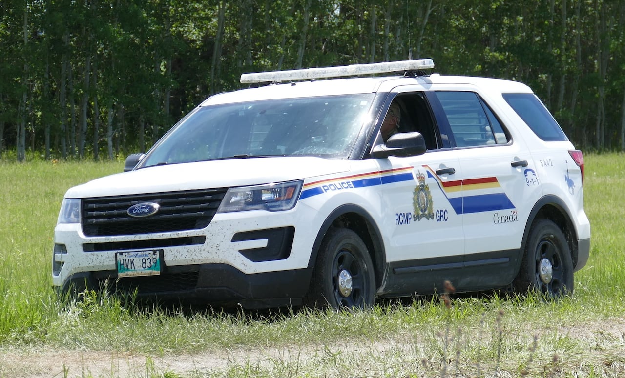 Dead person found near burning vehicle in southern Manitoba town