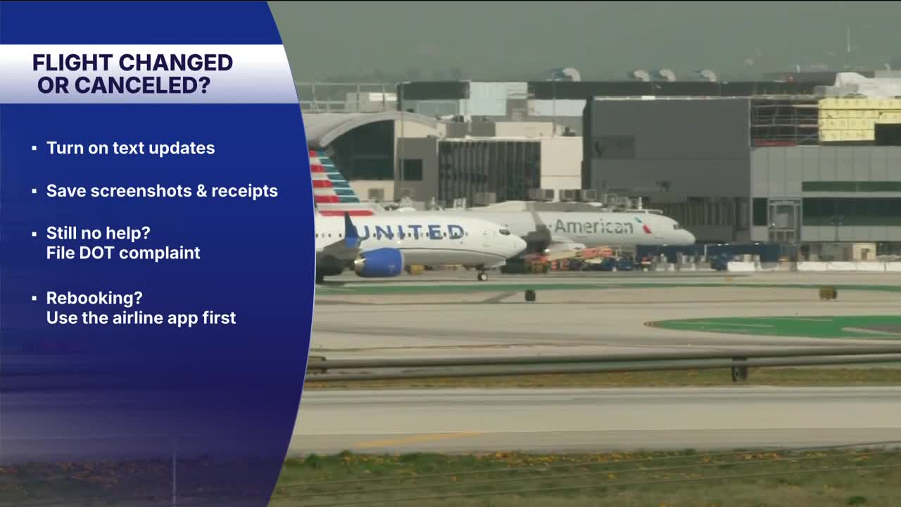 Know your rights: What to do when flights get canceled or changed