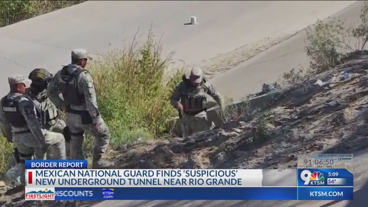 National Guard finds ‘suspicious’ underground structure near Rio Grande