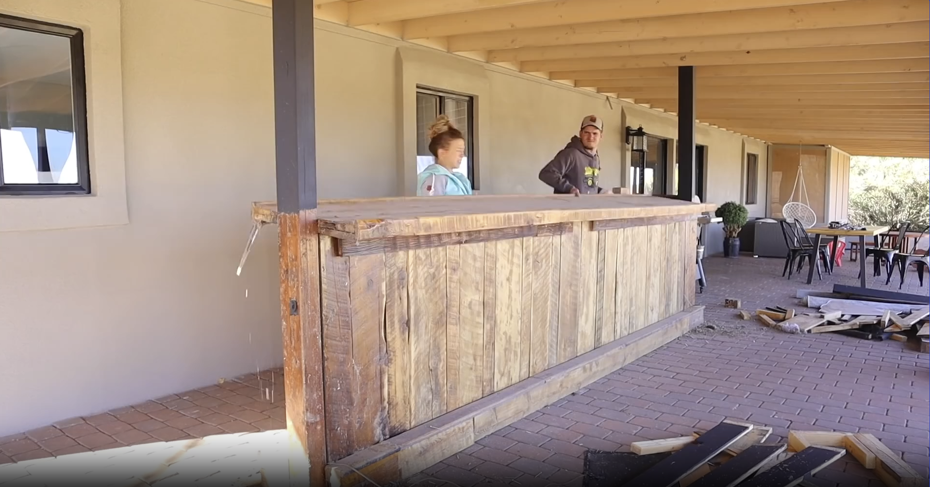 Outdoor bar removal: A big change!