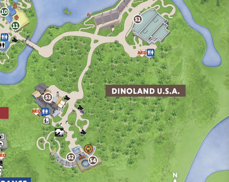 2026 Animal Kingdom map – Walt Disney World