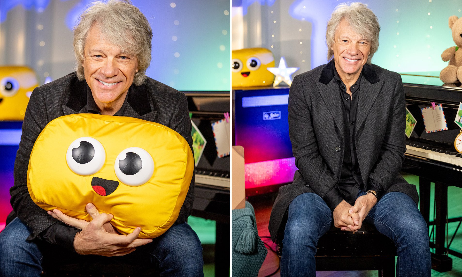 Granddad Jon Bon Jovi reads Paul McCartney's Hey Grandude on CBeebies ...