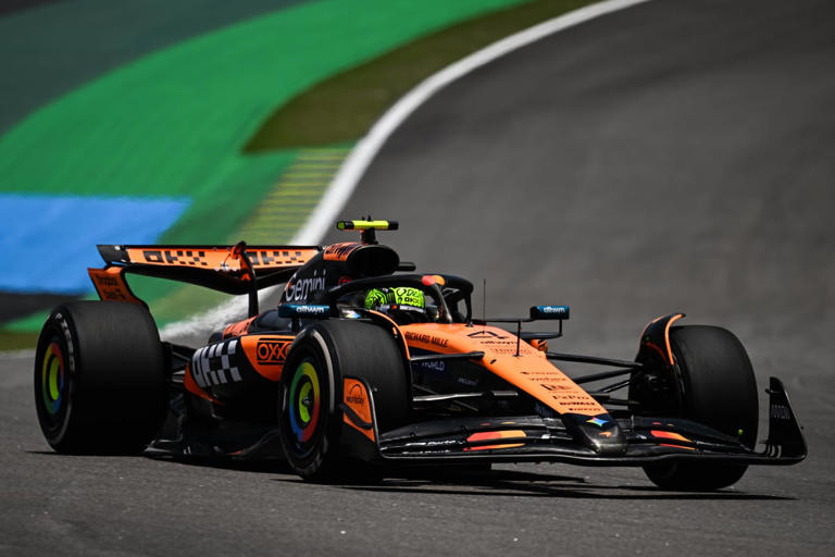 F1 Results Today: McLaren stars dominate in sole practice session at ...