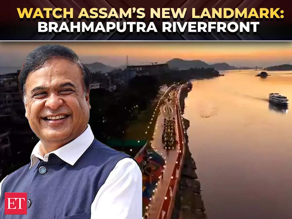 Guwahati gets world-class Riverfront on Brahmaputra; iconic project to ...