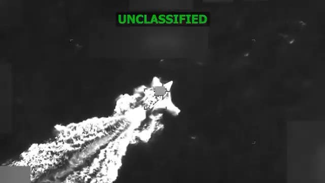U.S. Releases Footage Of Strike On Alleged Drug Vessel In The Caribbean