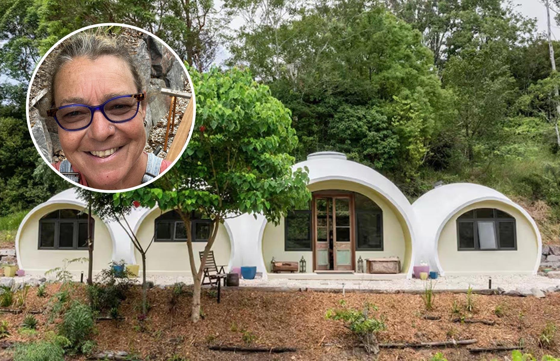 Meet the woman who built an incredible bubble home for $85k