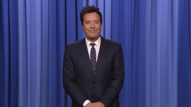 Jimmy Fallon Mocks Trump's Paper Oval Office Sign: 'Is That Necessary ...