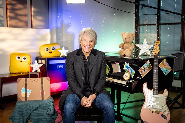 Granddad Jon Bon Jovi reads Paul McCartney's Hey Grandude on CBeebies ...