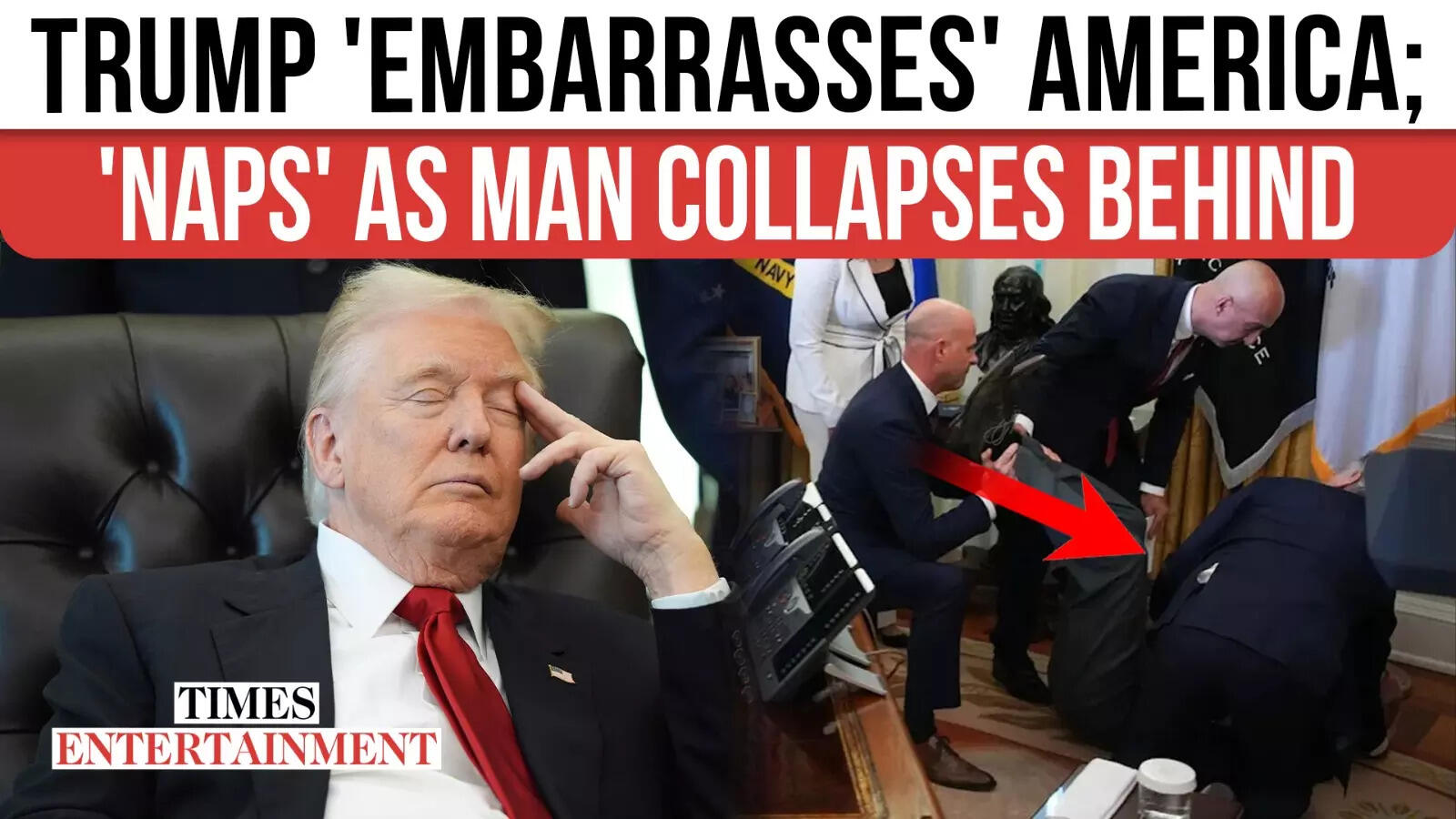 'Sleepy Don': Trump Seemingly Dozes Off At Worst Possible Time Amid ...