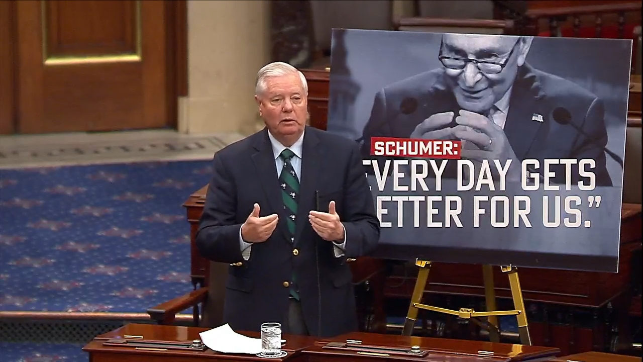 'You're Gonna Lose Me': GOP Loser Lindsey Graham Threatens To Never ...