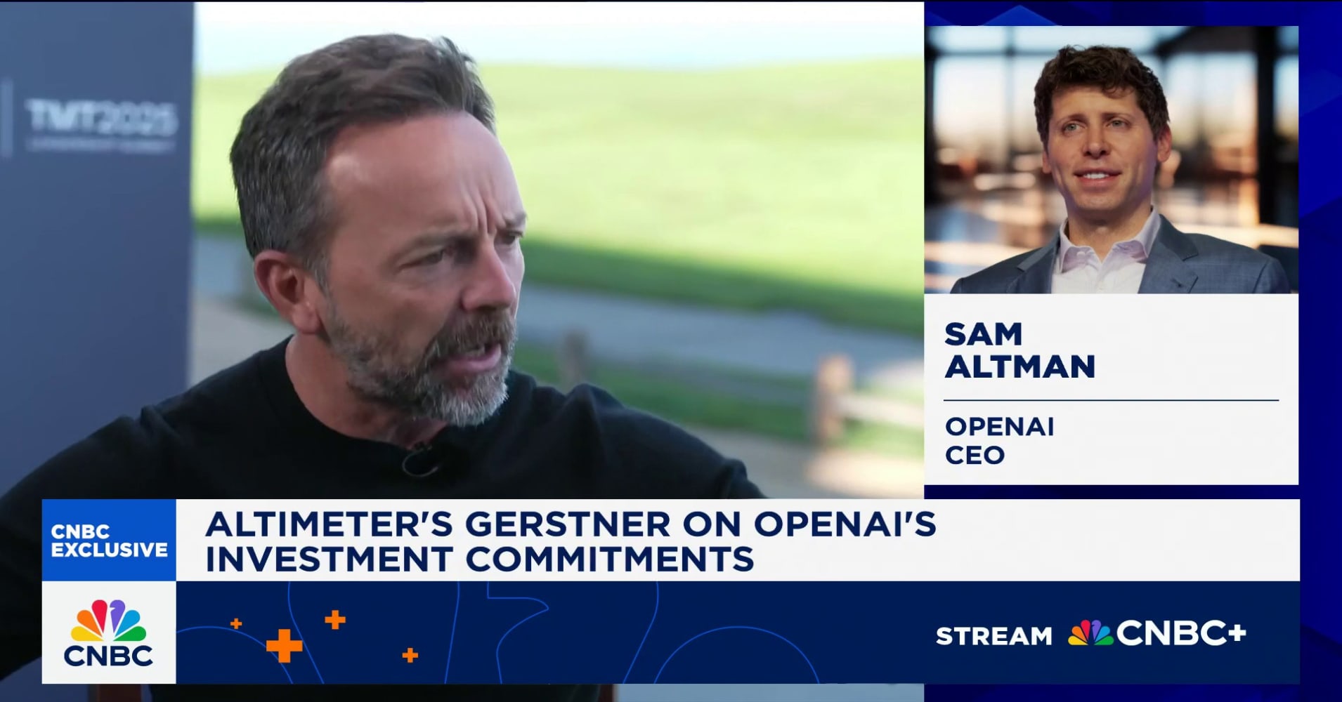 Altimeter Capital CEO Brad Gerstner on Sam Altman comments: Trajectory is on pace for $100B revenue