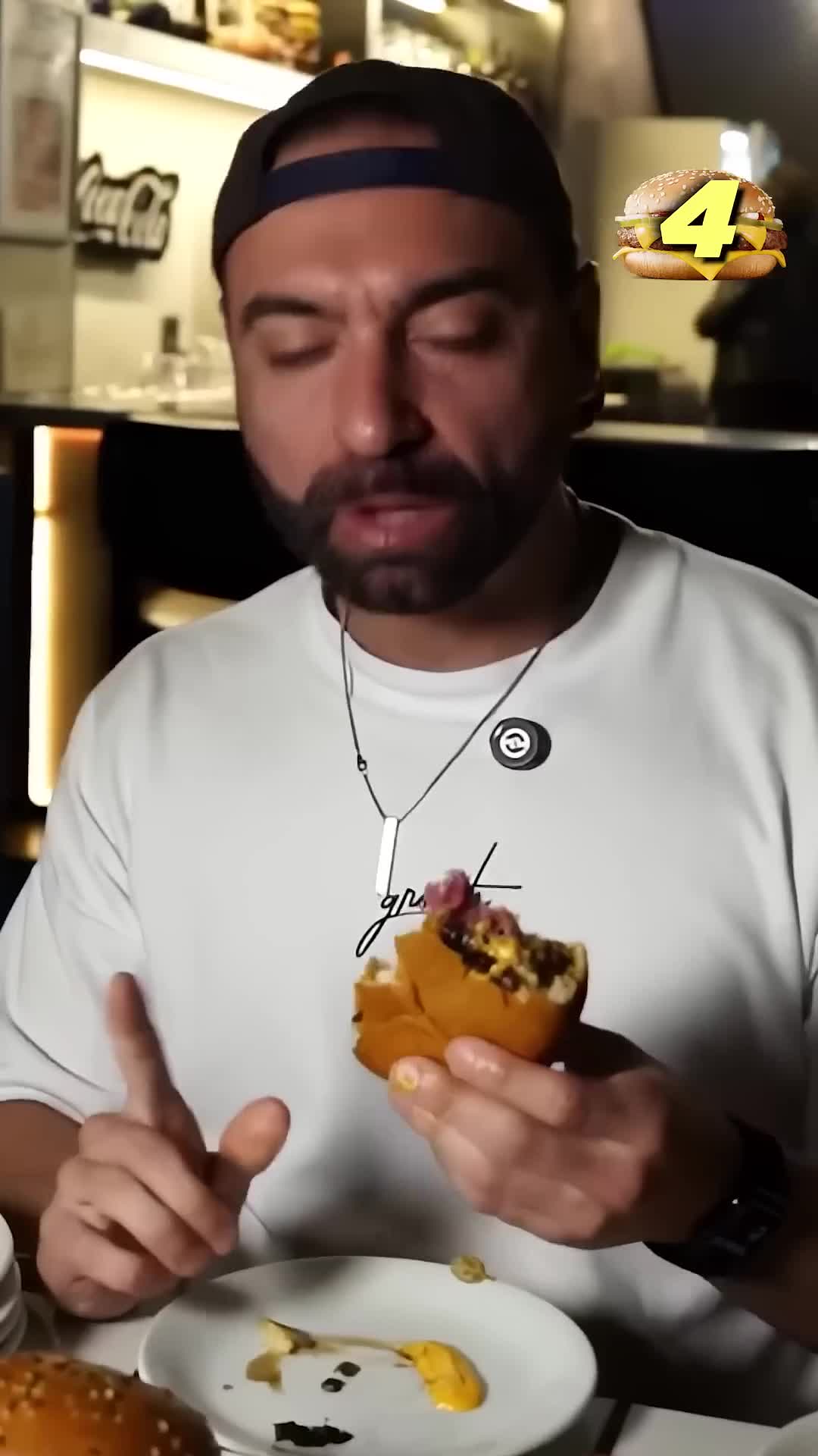 I was shocked by these giant burgers!