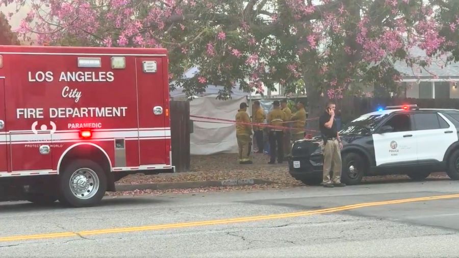 Naked intruder dead, 79-year-old hurt in Studio City shooting