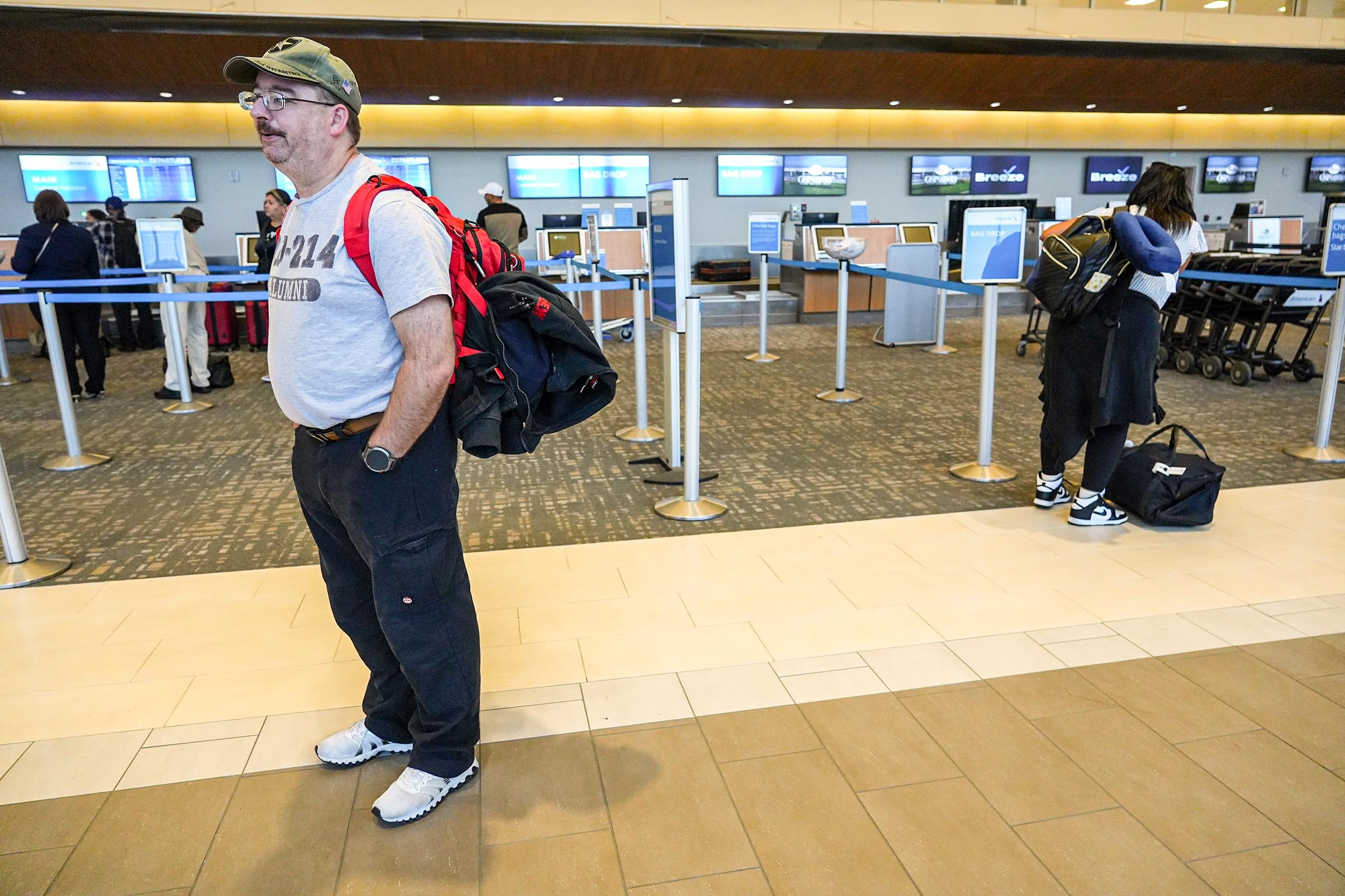 Here's the scene at airports as FAA flight cuts ramp up