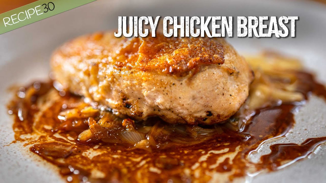 Make chicken breasts that never dry out!