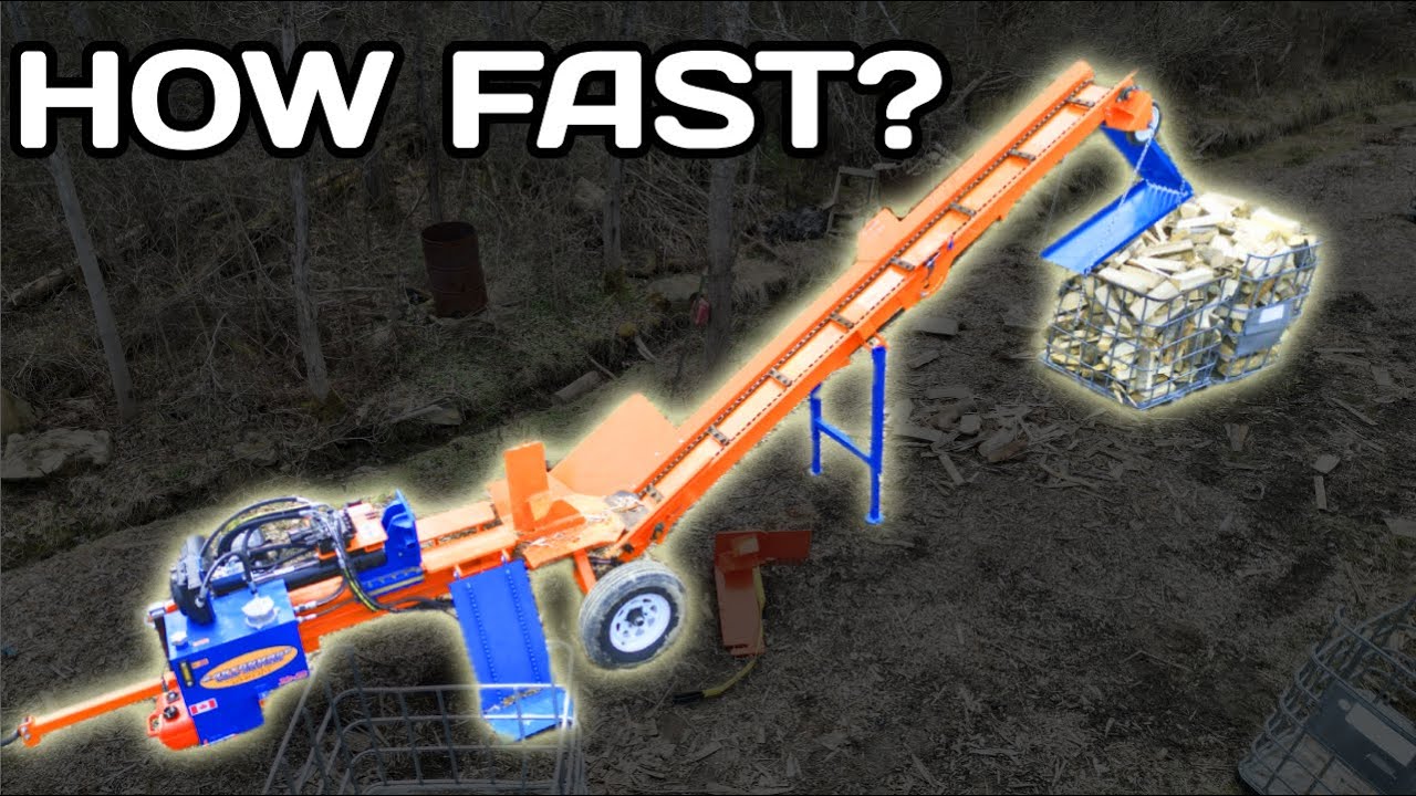 Fast firewood splitting with 4 way wedge
