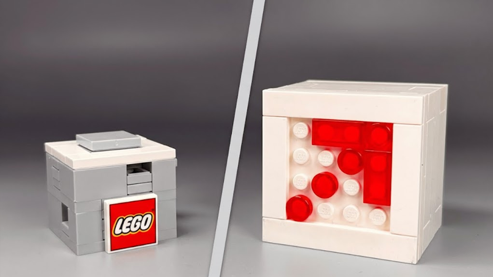 Building a LEGO Puzzle Box Step by Step