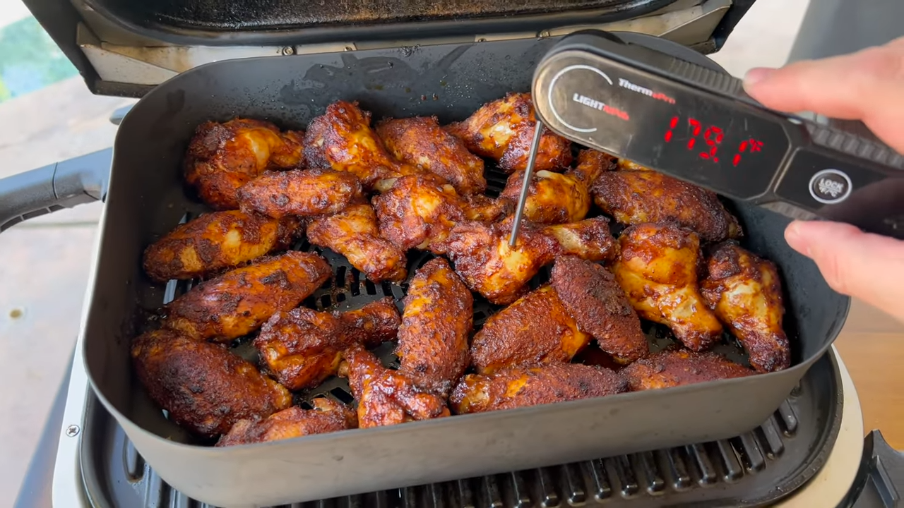 How to make sweet & spicy Ninja Woodfire wings