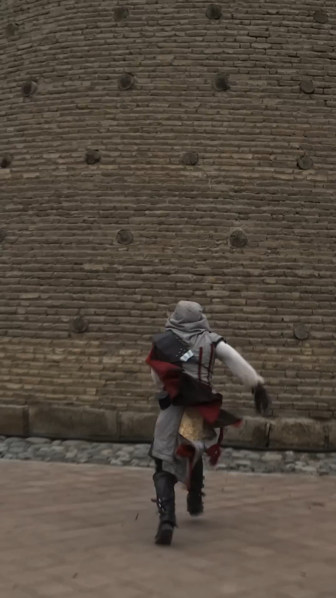 Escape Over the Castle Wall