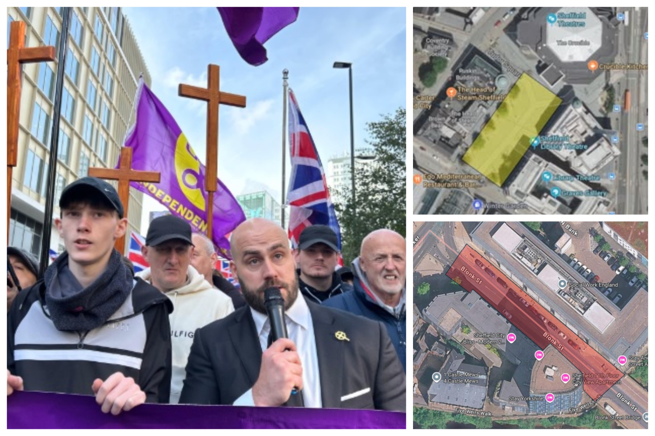 Sheffield UKIP protest: Police publish route and designated areas for ...