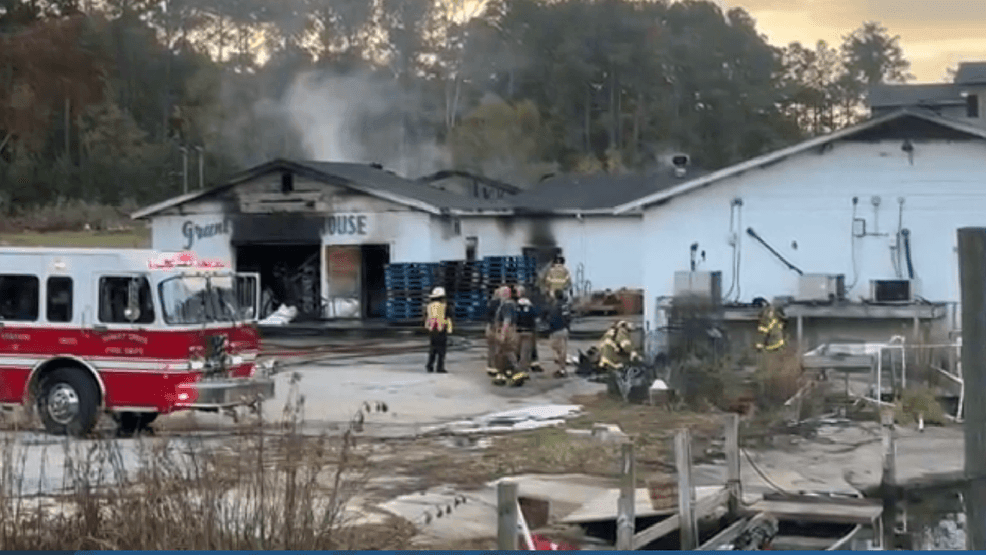 Traffic delays expected as crews tackle fire at Grant’s Oyster House in ...