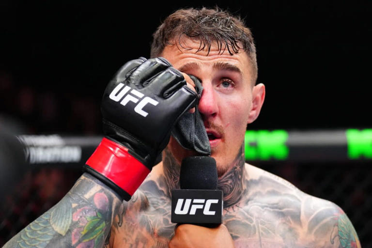 Dana White offers exciting news on Tom Aspinall after UFC 321 eye injury