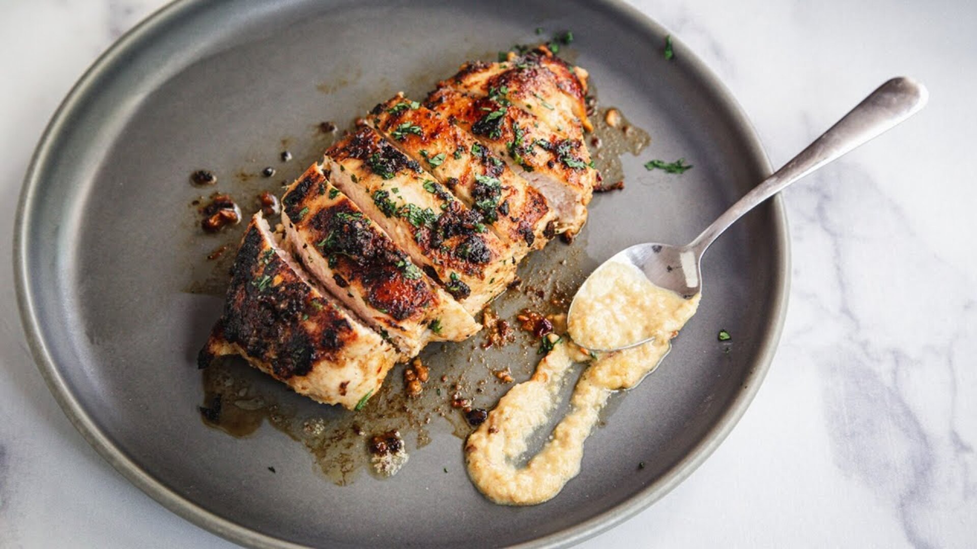 Hot Honey Butter And Dijon Grilled Chicken Recipe