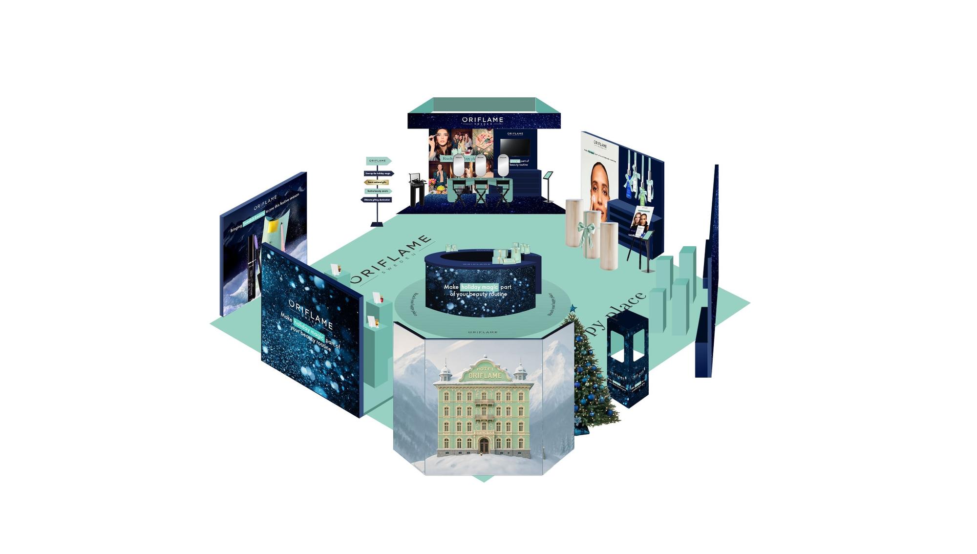 Unwrap the magic this Christmas with Oriflame’s festive pop-up ...