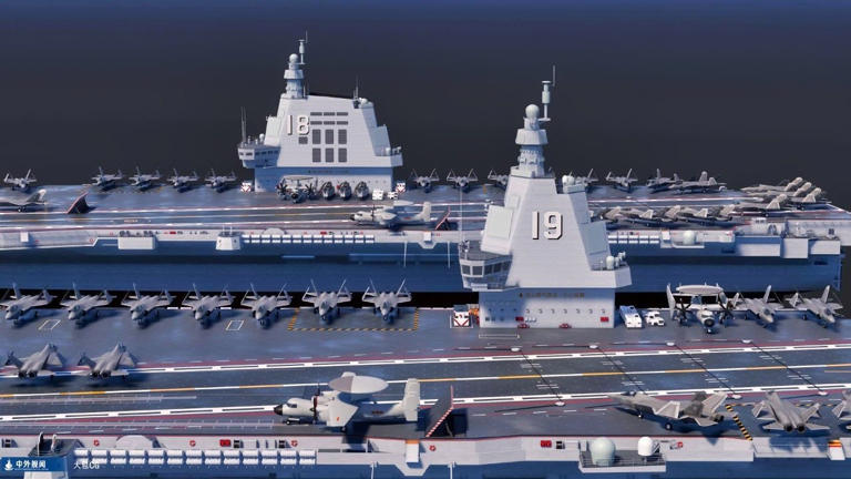 China is building aircraft carriers bigger than the USS Ford — but they ...