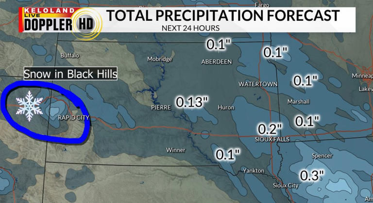 Snow chances ahead this weekend; Cold temperatures Sunday