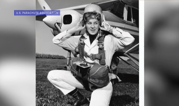 ‘Skydiving Diva’ makes 1,000 jumps at 86 years old