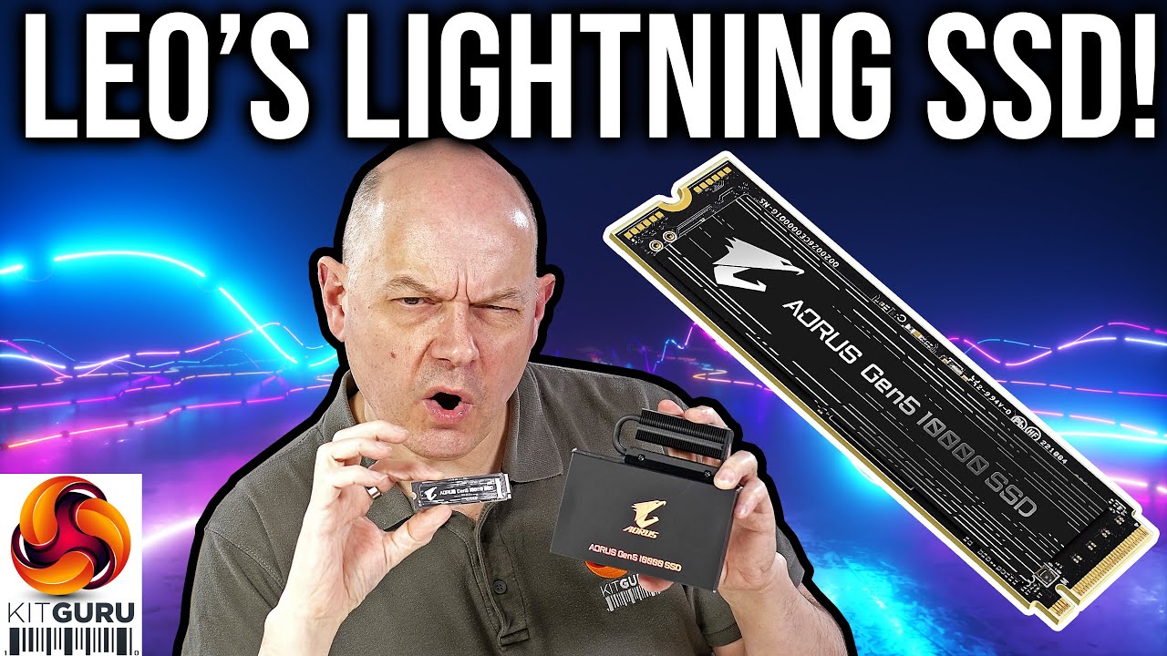 Gen5 SSDs are here! Leo's Aorus Gen5 10000 first impressions