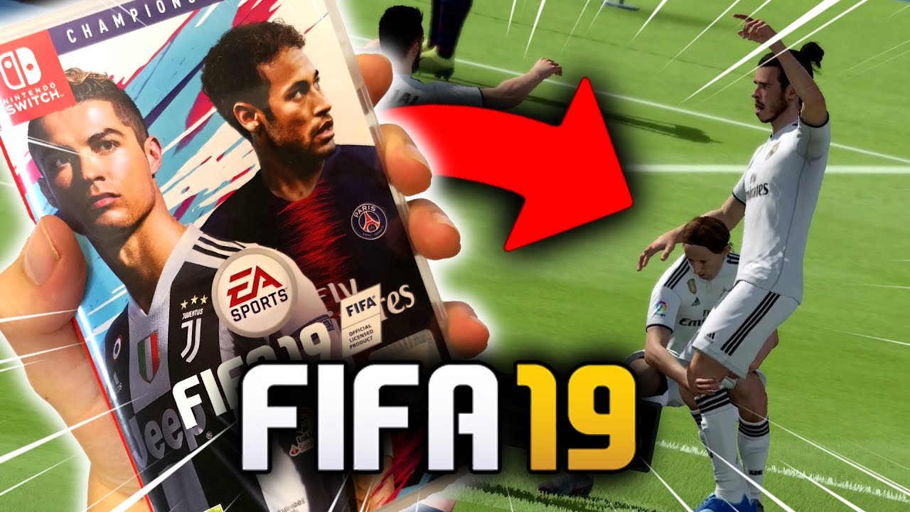 Así es FIFA 19 para Nintendo Switch ⚽ Gameplay y unboxing español