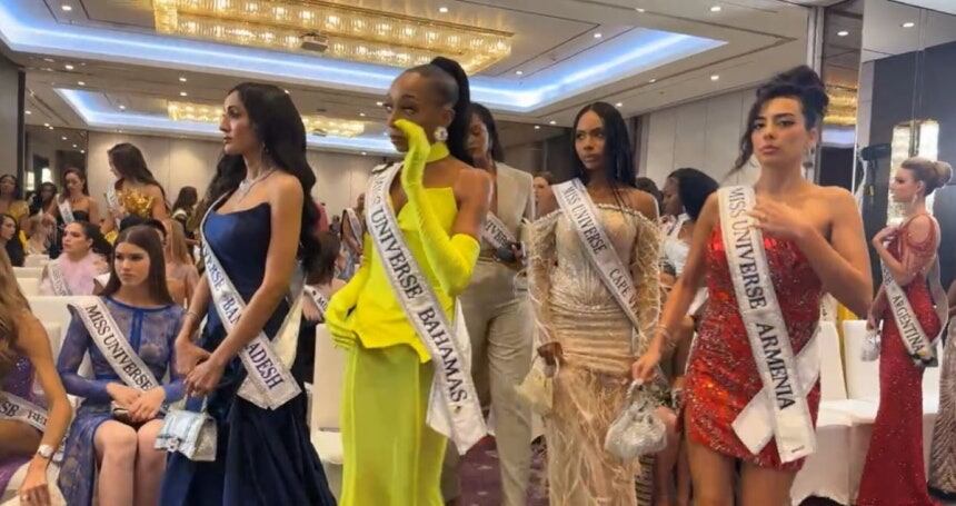 Miss Universe Contestants Walk Out Over Organizer's Disrespectful Remarks