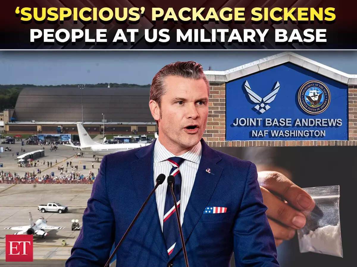 ‘Suspicious’ package with white powder sparks panic at US military base ...