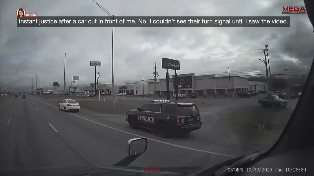 Police Catch Crazy Driver After High-Speed Chase
