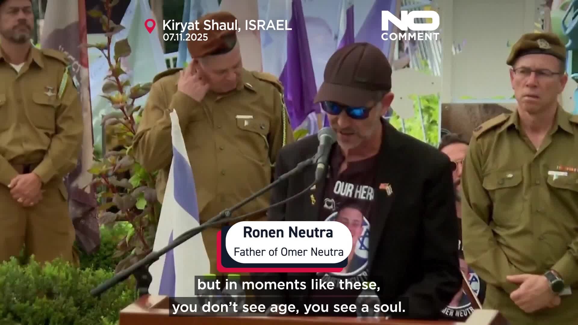 En Israël, des centaines pleurent le capitaine Omer Neutra après le ...