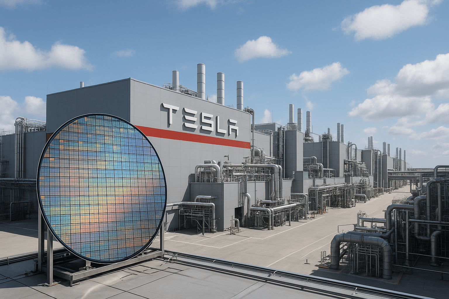 Tesla eyes chip independence with plans for a massive semiconductor fab