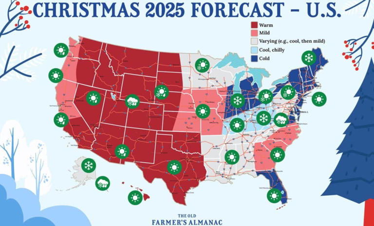 Christmas 2025 Forecast: What’s the Weather Going to Look Like ...