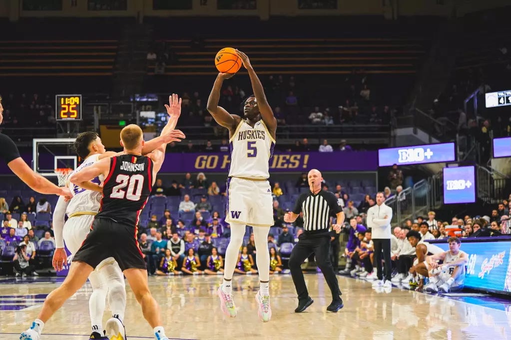 Washington men's basketball gets big night from bench in 84-70 win over ...