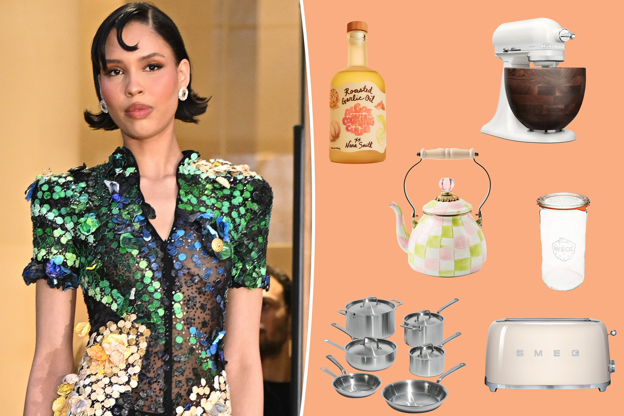 Nara Smith’s kitchen essentials include a retro toaster and the cutest ...