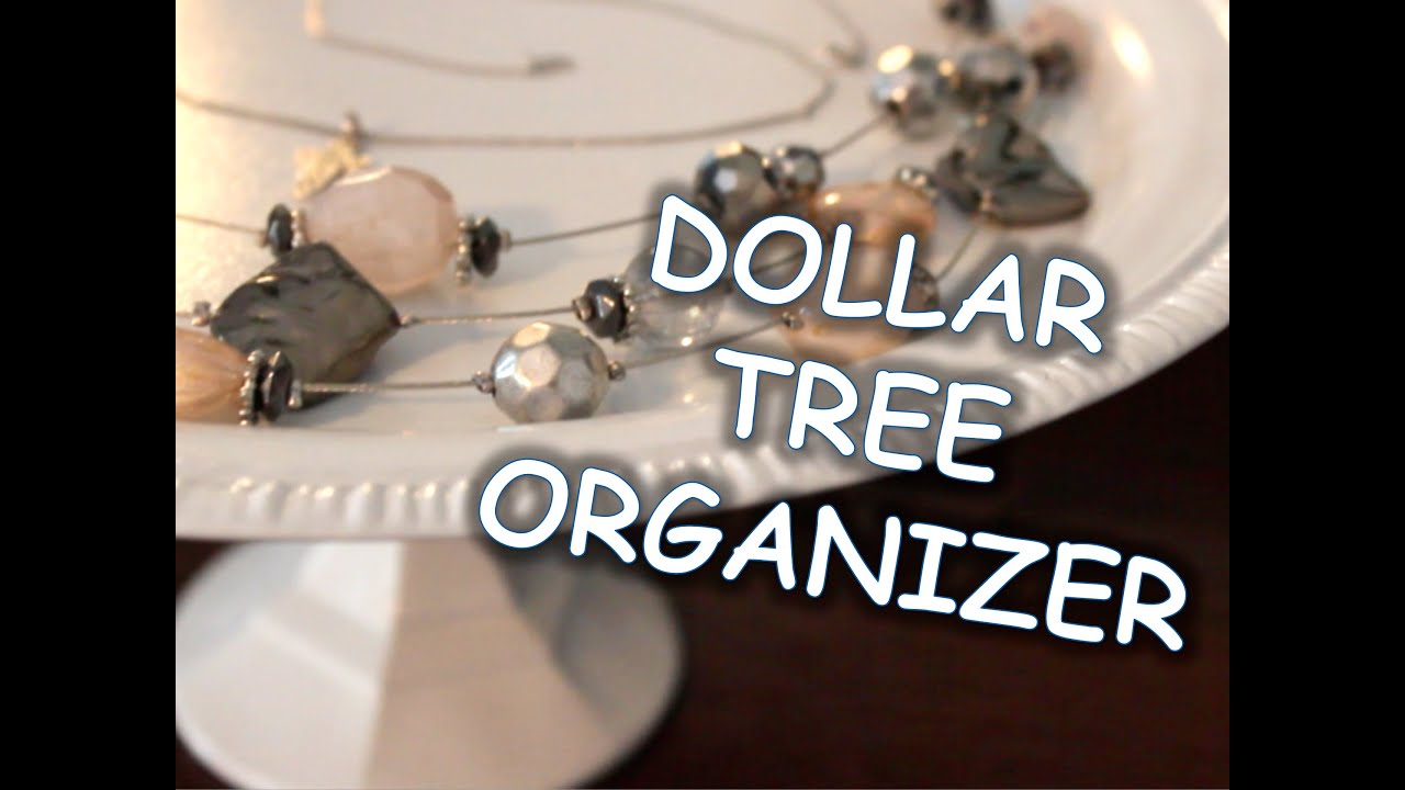 Dollar Tree DIY: Pedestal organizer