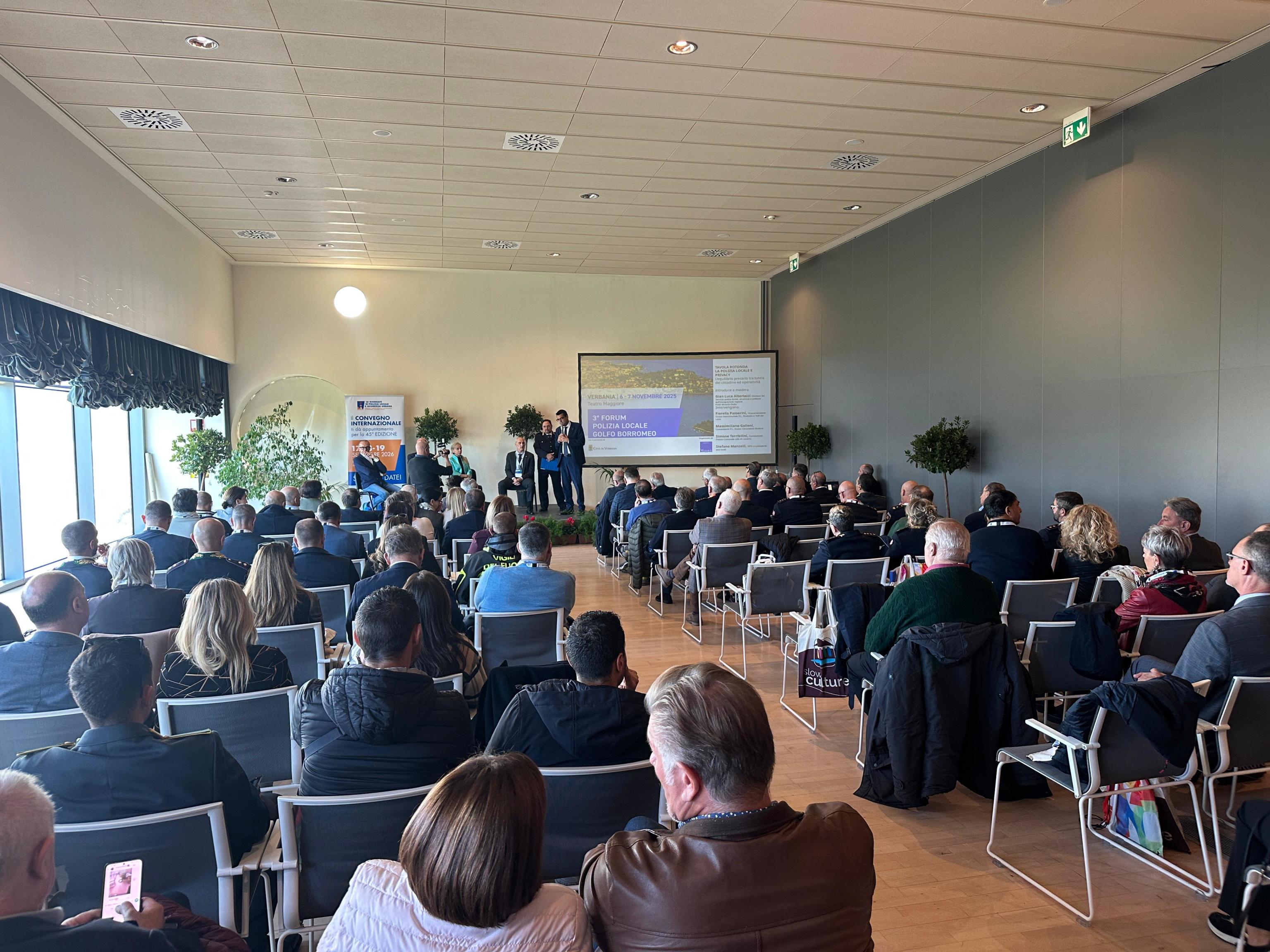 A Verbania il terzo Forum interregionale della polizia locale