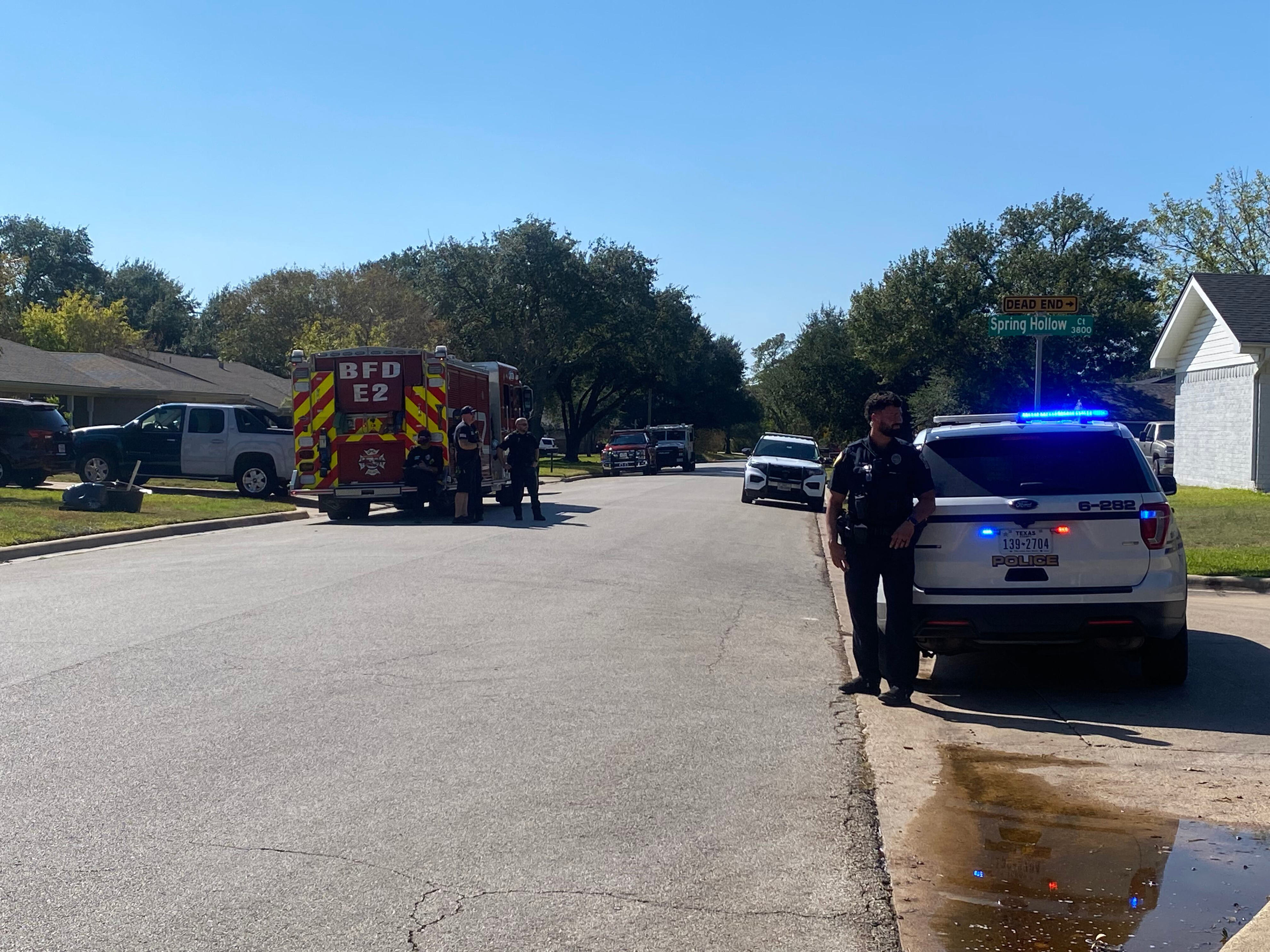 Police respond to incident in Bryan neighborhood