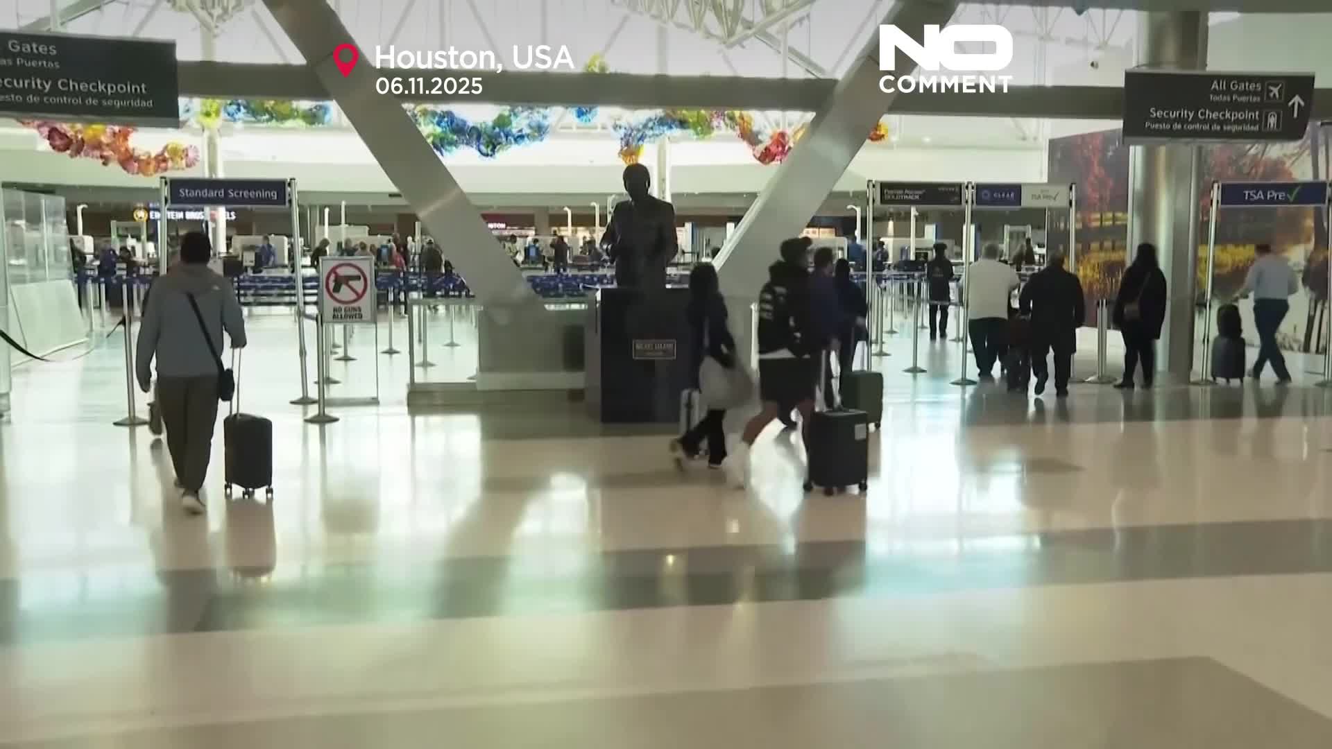 Flight cancellations surge across US amid government shutdown
