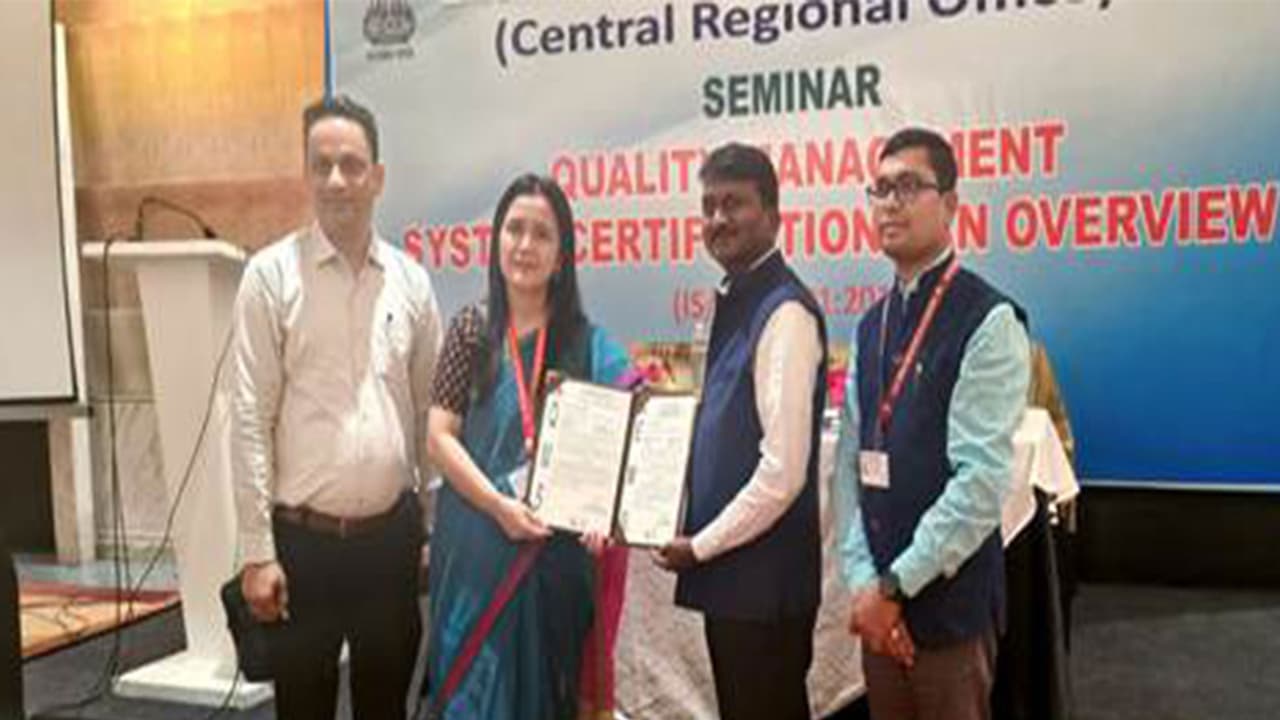 AIIA's Pharmacology Lab gets prestigious ISO certifications from BIS