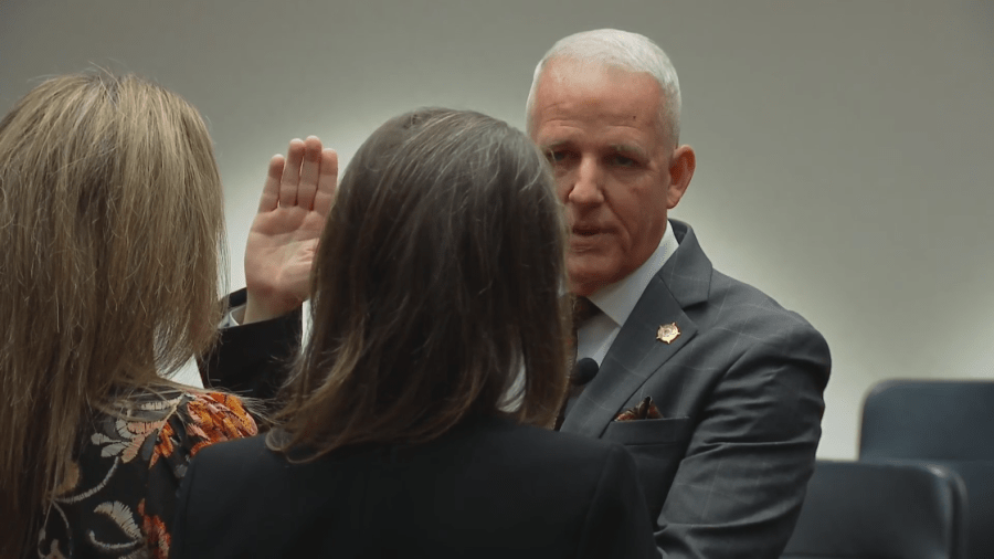 ‘We cannot ever sacrifice’: New Spartanburg County Sheriff sworn in